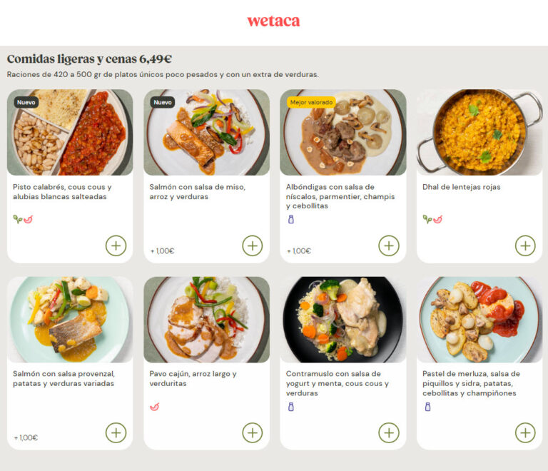 Wetaca: opiniones 2026, carta y precios de comida a domicilio